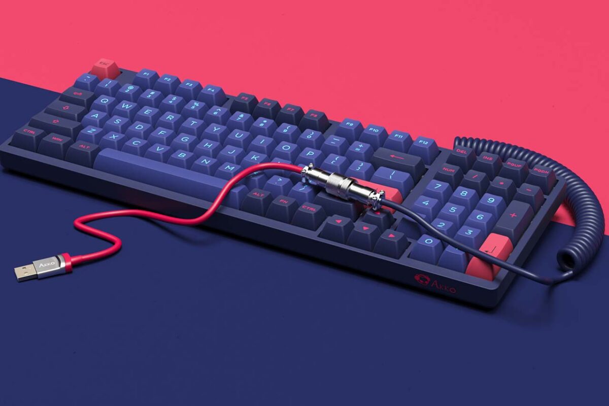 Dây cáp custom AKKO – NEON – AKKO.VN