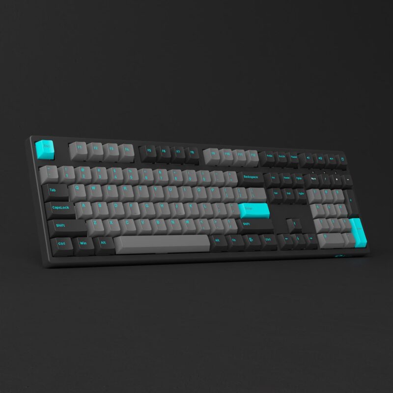 AKKO 3108 Plus Black & Cyan (Foam tiêu âm / AKKO CS switch) – AKKO.VN
