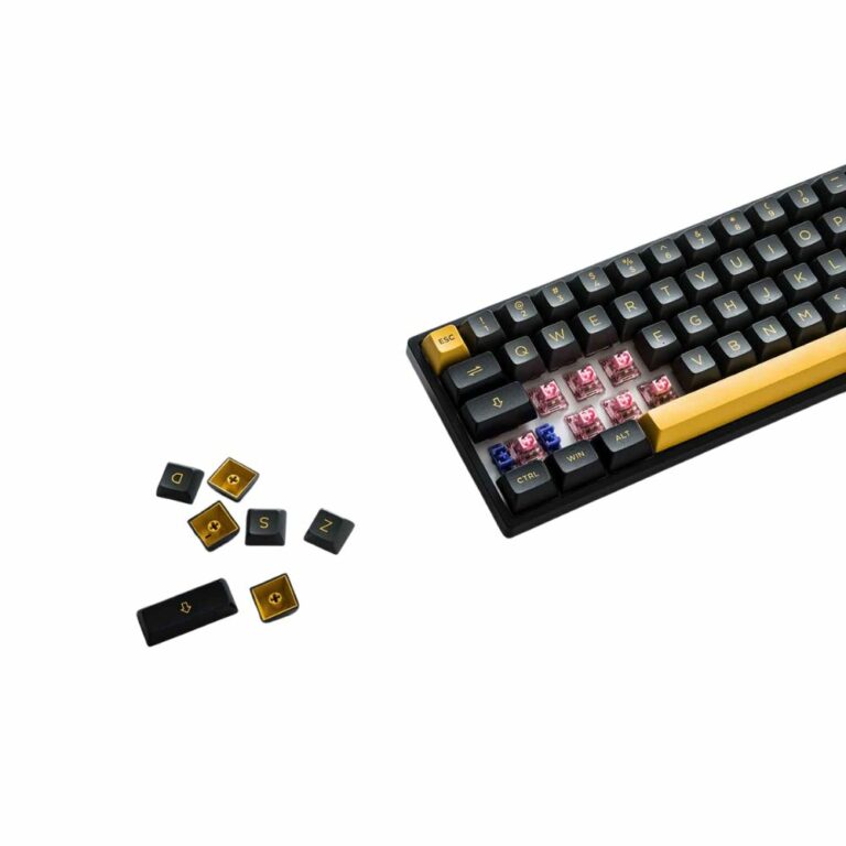 Bàn phím cơ AKKO 3068B Plus Black&Gold (Bluetooth 5.0 / Wireless 2.4Ghz ...