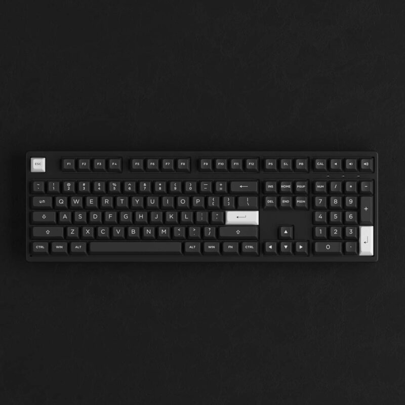 Bàn phím cơ AKKO 3108 RF White on Black (2.4Ghz / AKKO sw v3) – AKKO.VN