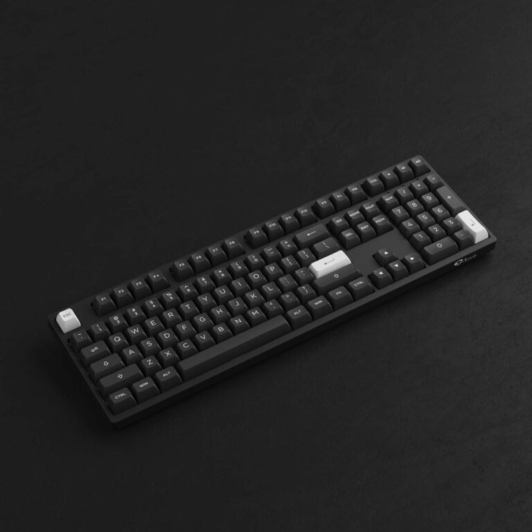 Bàn phím cơ AKKO 3108 RF White on Black (2.4Ghz / AKKO sw v3) – AKKO.VN