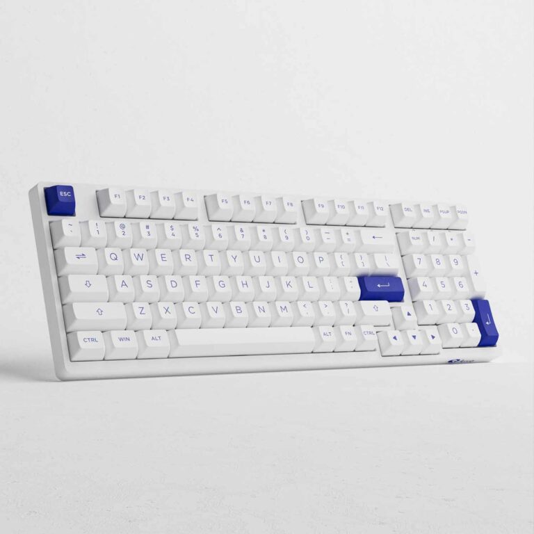 Bàn phím AKKO 3098B Multi-modes Blue on White – AKKO.VN