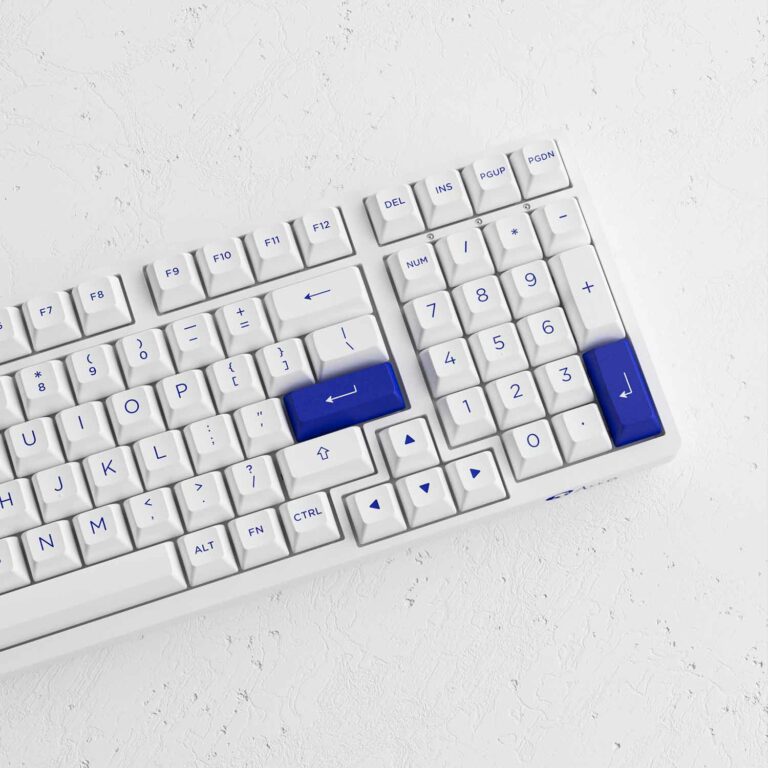 Bàn phím AKKO 3098B Multi-modes Blue on White – AKKO.VN