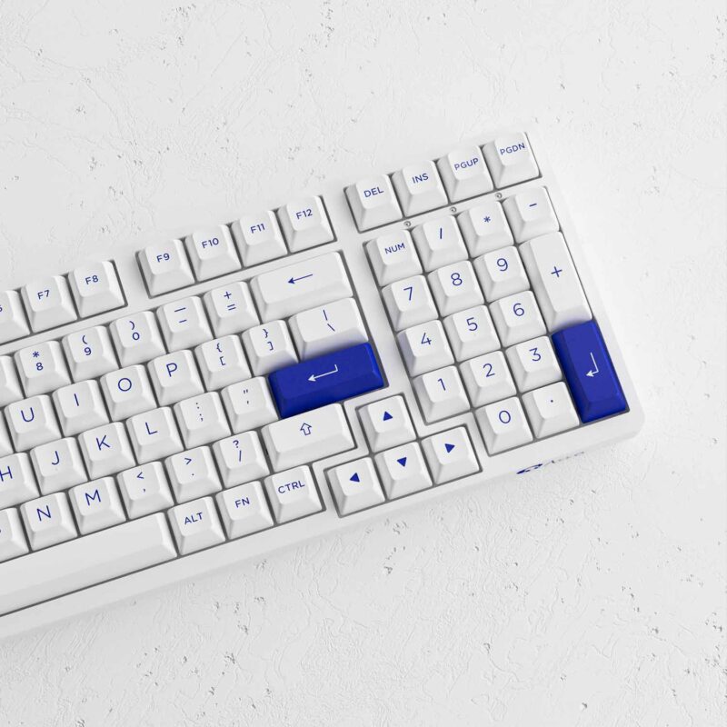 Bàn phím cơ AKKO 3098N Multi-modes Blue on White (Bluetooth 5.0 ...