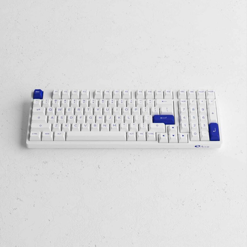 Bàn phím AKKO 3098B Multi-modes Blue on White – AKKO.VN