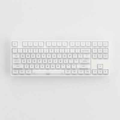 AKKO Clear Keycaps Set v2 – White (PC / ASA profile / 155 nút) – AKKO.VN