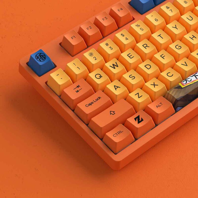 Bàn phím cơ AKKO 3087 RF Dragon Ball Z – Goku (Dual-mode / AKKO sw v3 ...