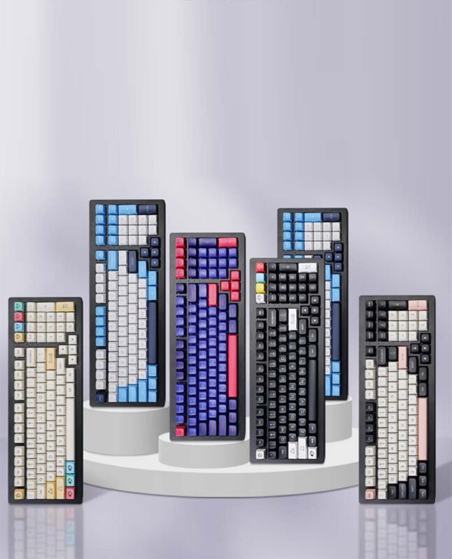 Kit bàn phím cơ MonsGeek M2 QMK (Full Nhôm – Mạch xuôi – QMK / VIA ...