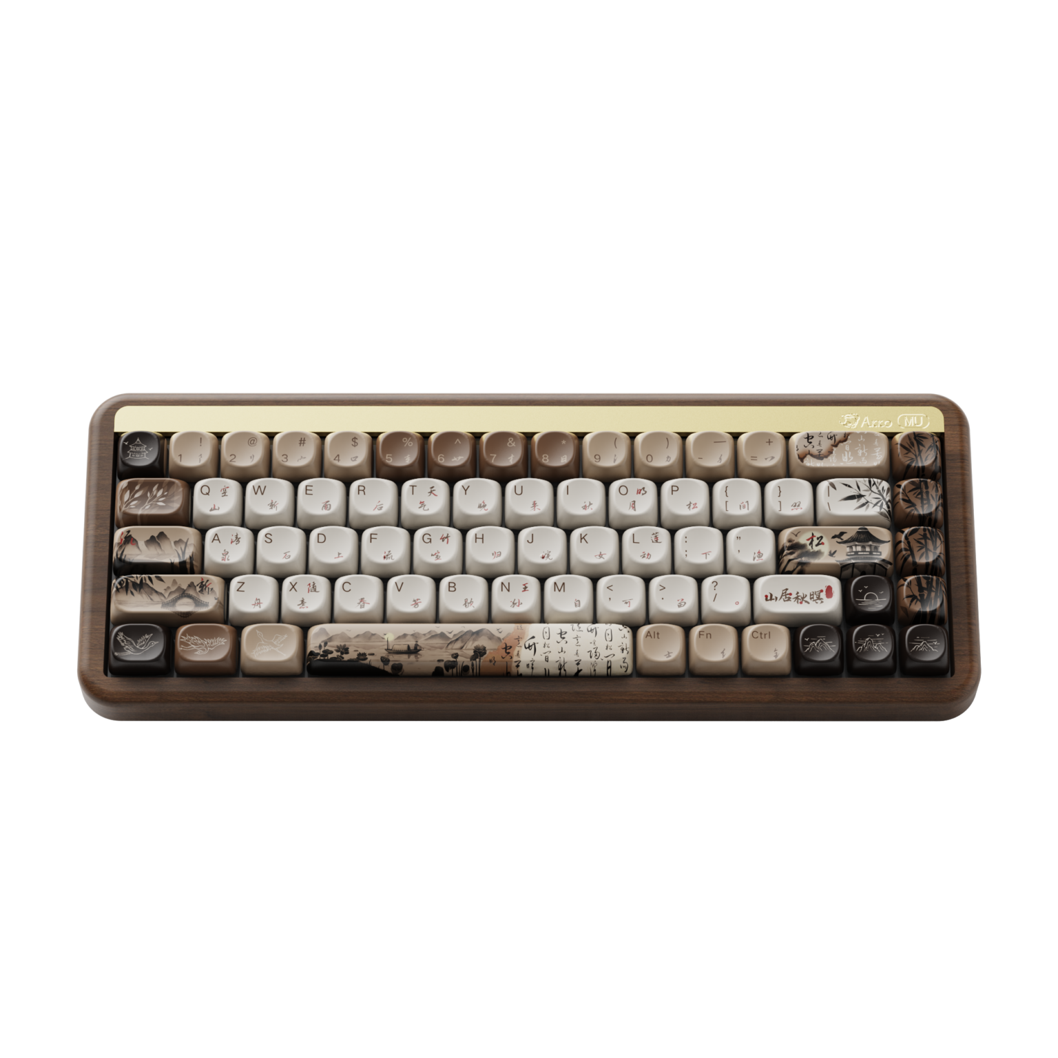 Bàn phím cơ AKKO MU01 Mountain Seclusion (Hotswap,RGB / Multi-Modes ...