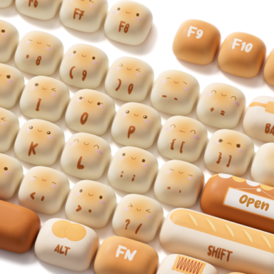 AKKO Keycap set –Bun Wonderland (PBT Dye-subbed / MOG profile / 139 nút ...