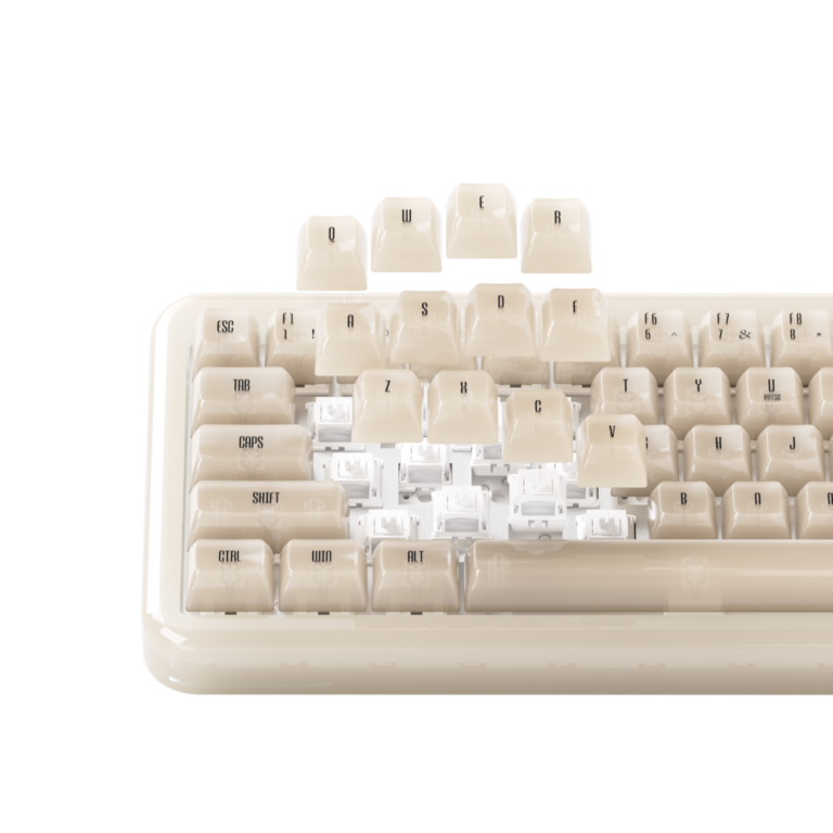 Bàn phím AKKO YU01 White Jade (RGB / Hotswap / Piano Pro SW/ Multi-mode ...