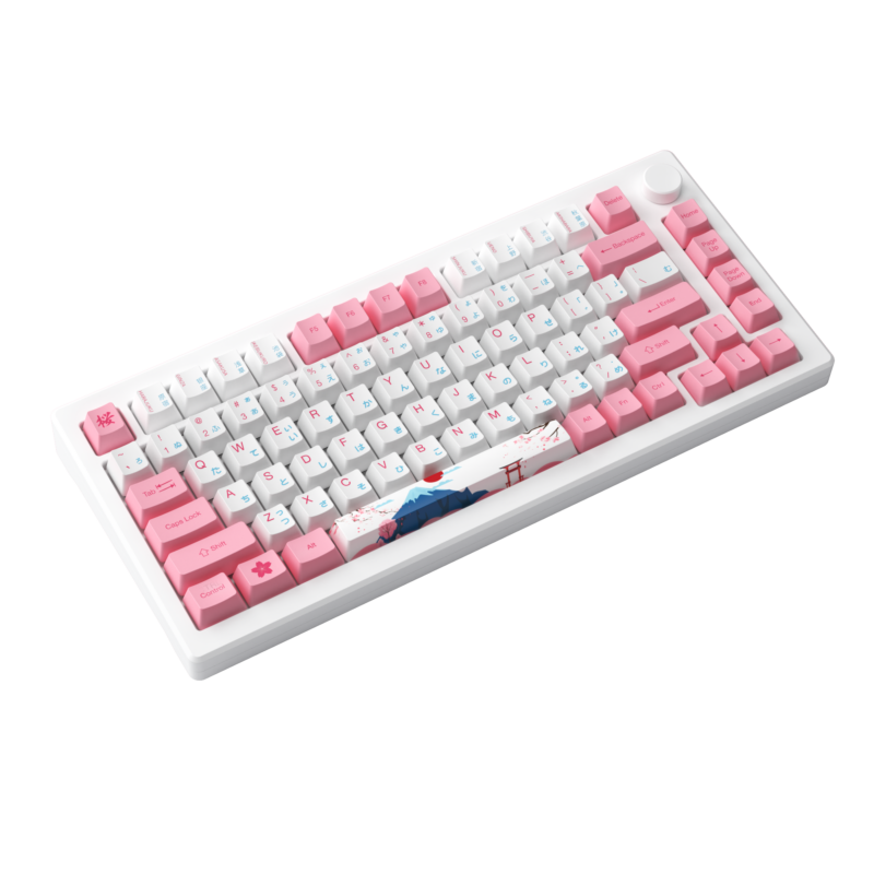 Bàn phím AKKO MOD007B-HE PC Tokyo Sakura Pink Magnetic Switch – AKKO.VN