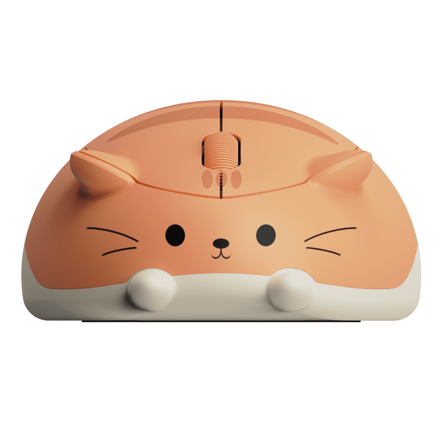 Chuột không dây Akko Cat Theme Mouse -Orange KATE – AKKO.VN