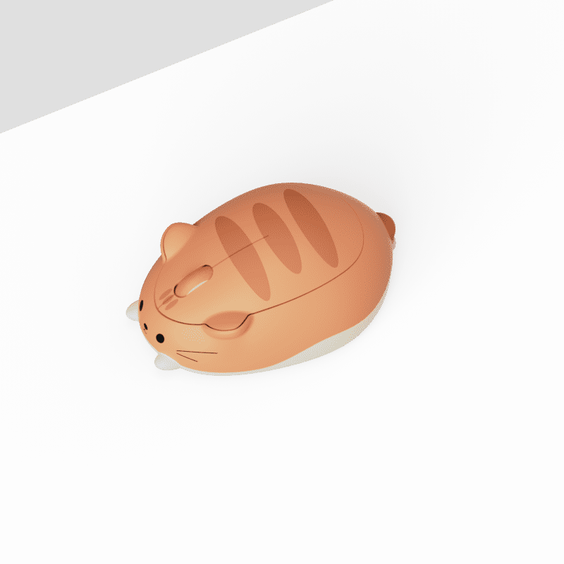 Chuột không dây Akko Cat Theme Mouse -Orange KATE – AKKO.VN