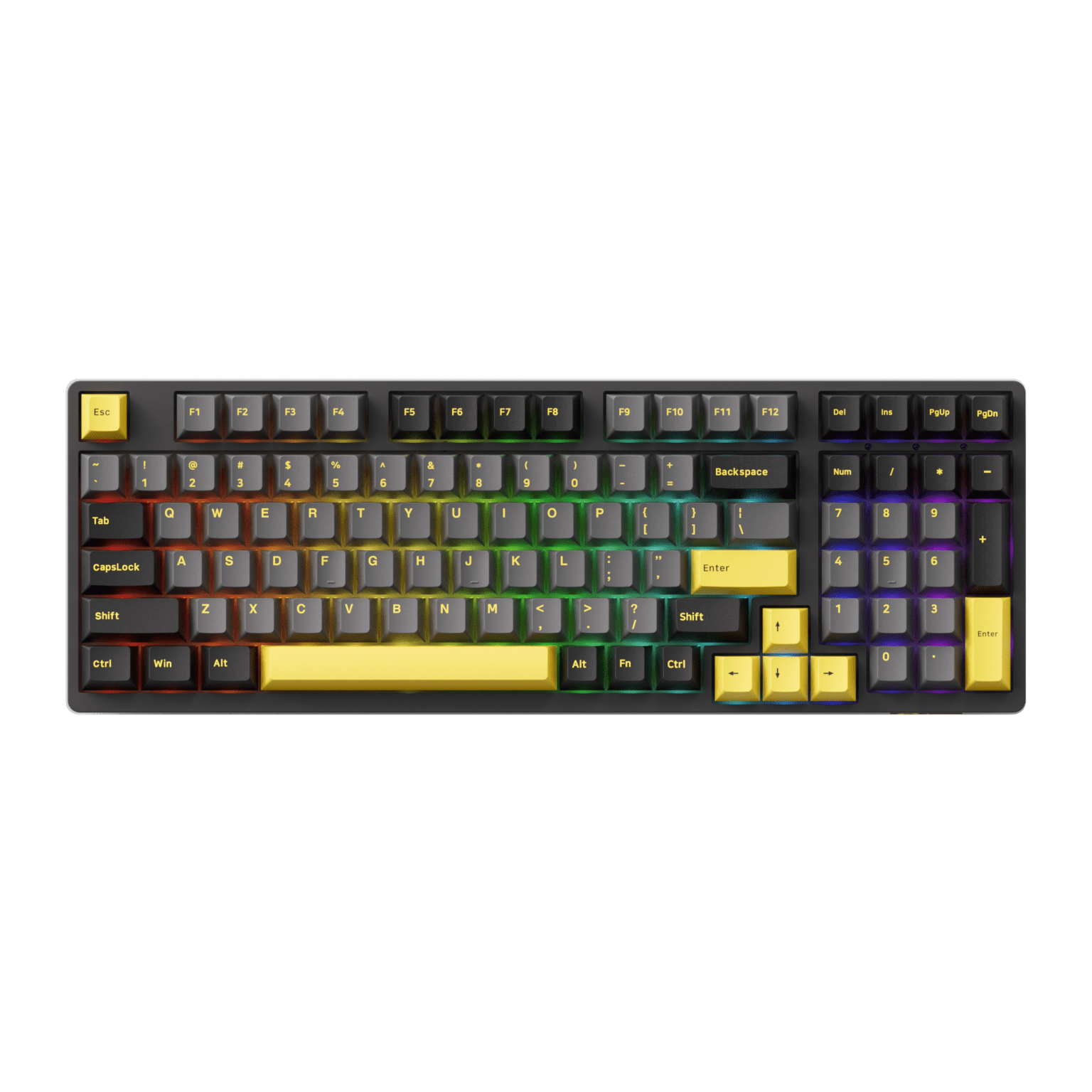 Bàn Phím cơ AKKO 3098B Plus Black & Gold Fairy (Silent) – AKKO.VN