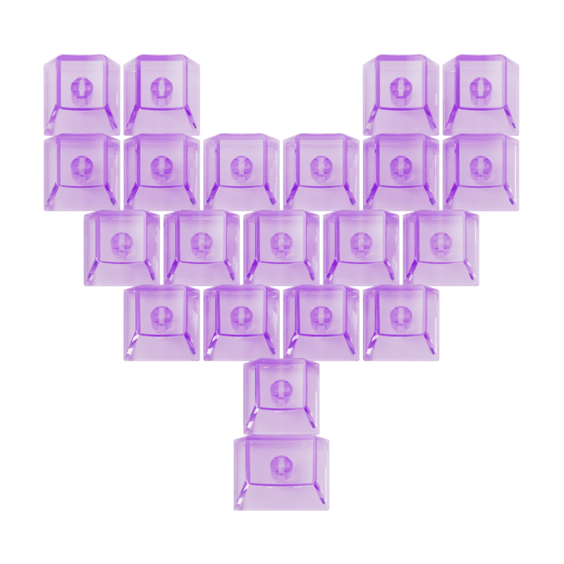 Veekos Love Keycaps (purple/red) – AKKO.VN
