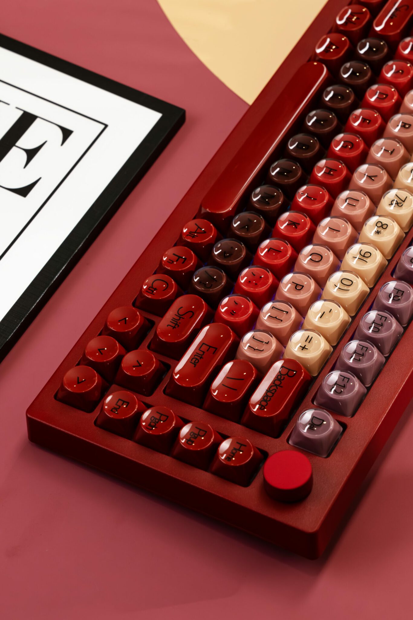 Bàn phím cơ Veekos K75 Wine Red - 1mode – AKKO.VN