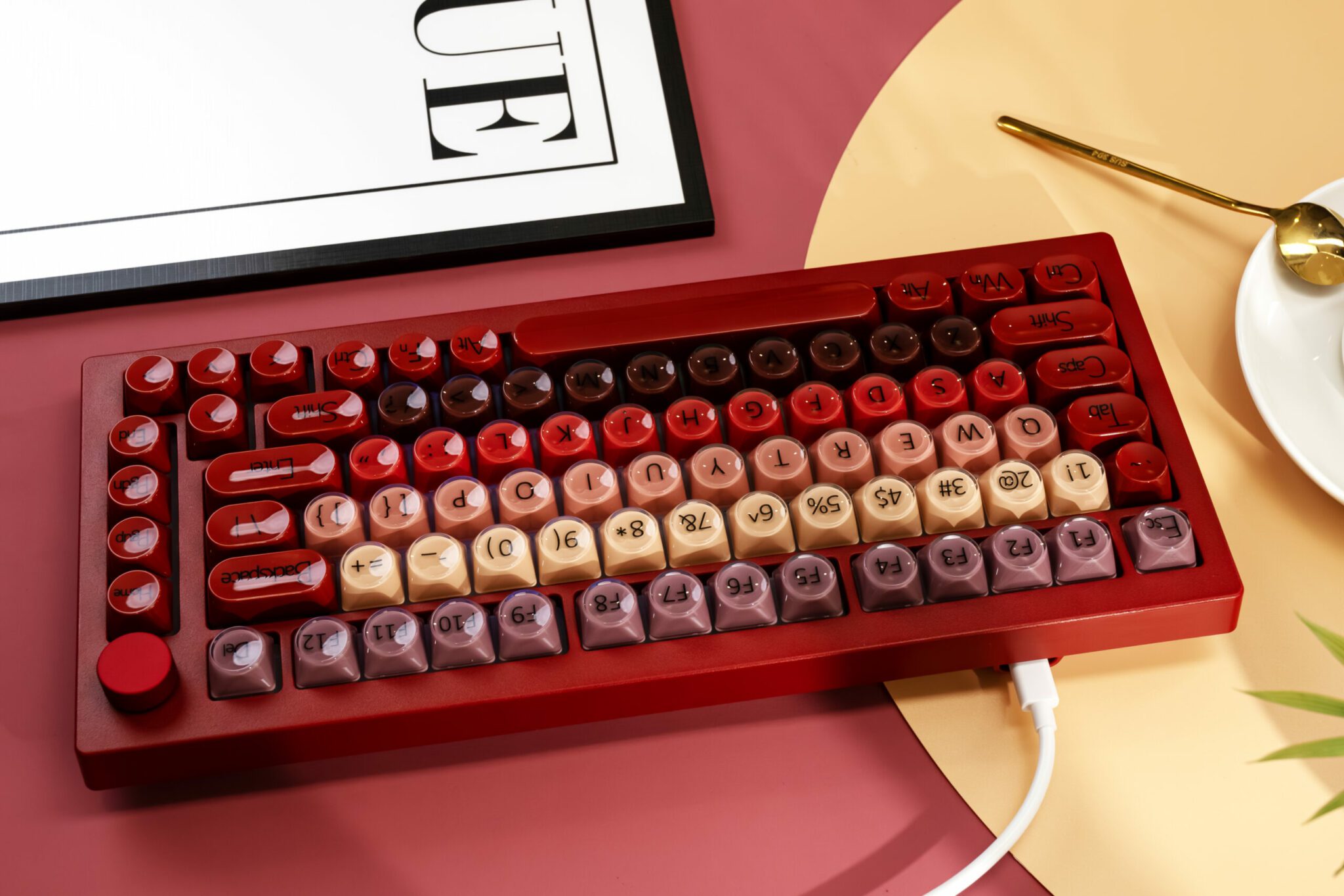 Bàn phím cơ Veekos K75 Wine Red - 1mode – AKKO.VN