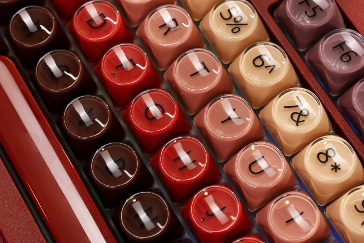 Bàn phím cơ Veekos K75 Wine Red - 1mode – AKKO.VN