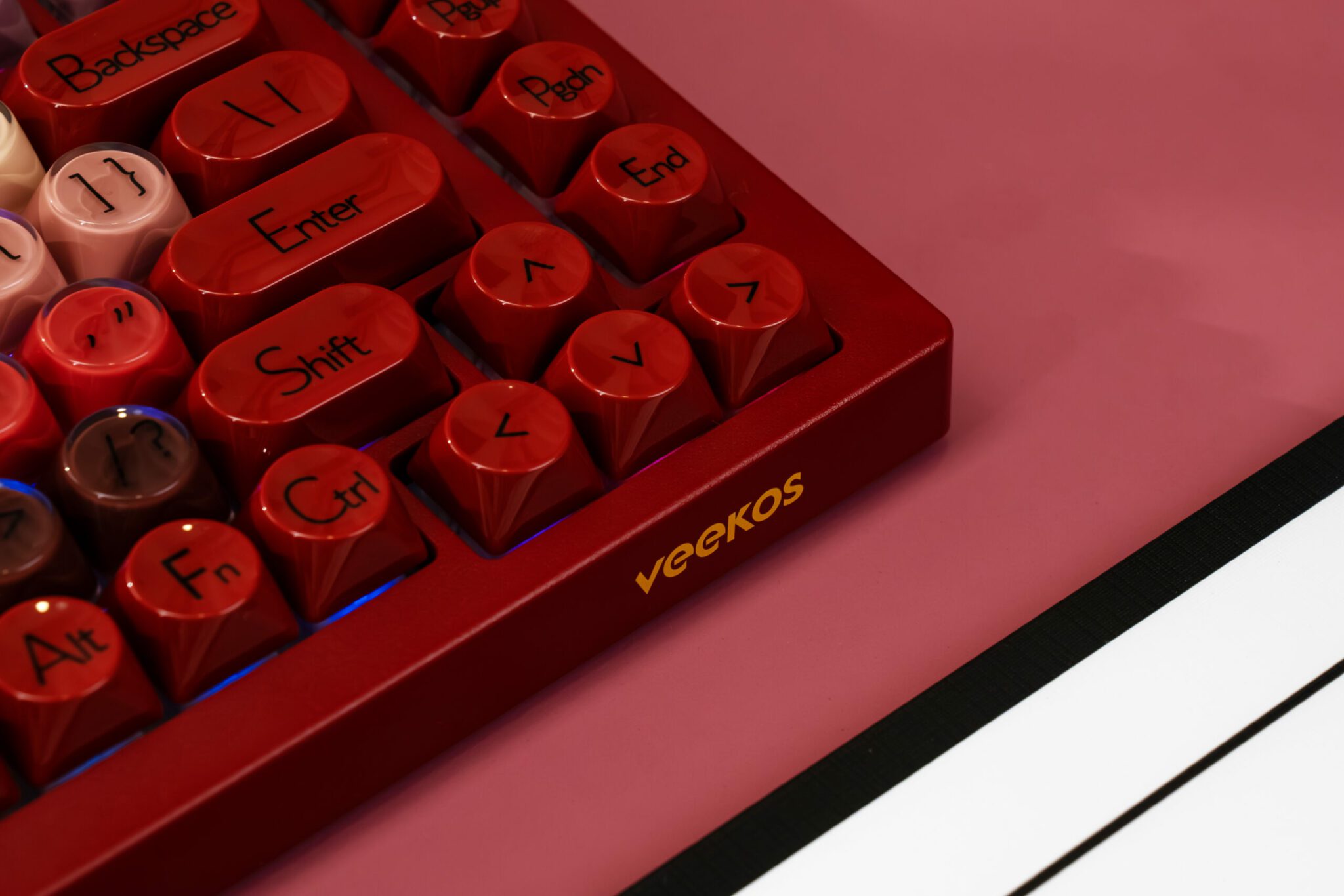 Bàn phím cơ Veekos K75 Wine Red - 1mode – AKKO.VN
