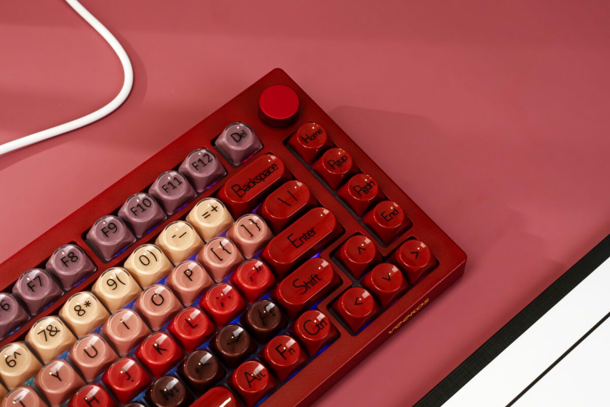 Bàn phím cơ Veekos K75 Wine Red - 1mode – AKKO.VN