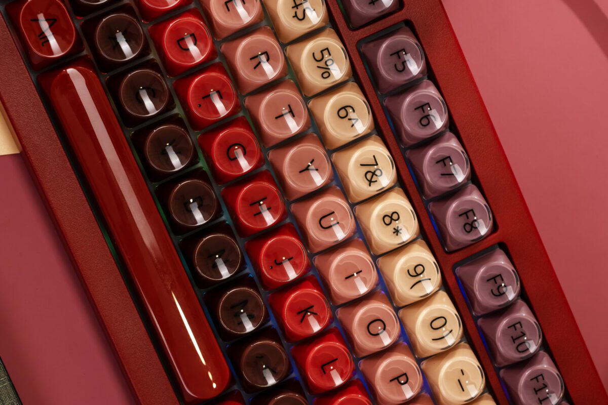 Bàn phím cơ Veekos K75 Wine Red - 1mode – AKKO.VN