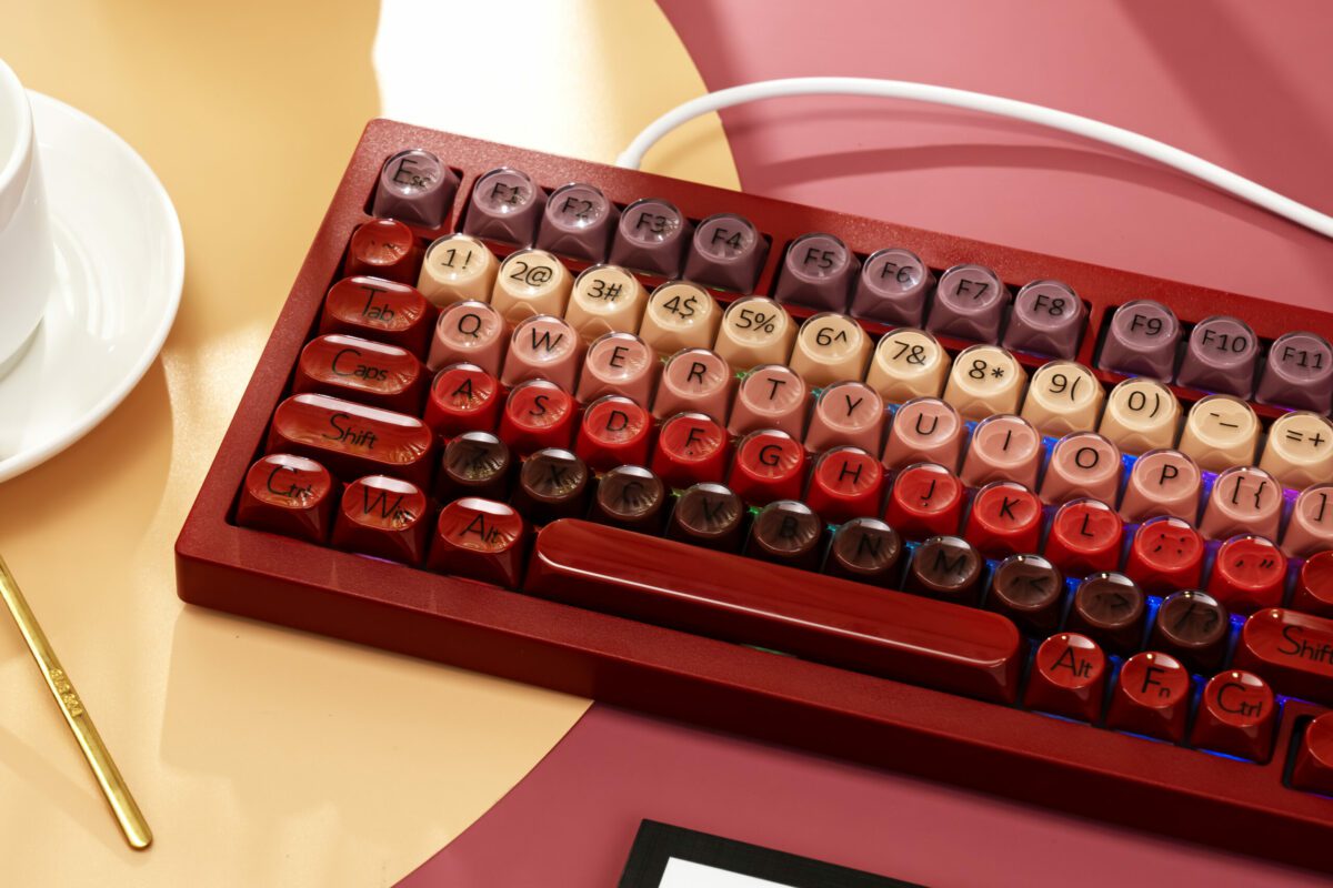 Bàn phím cơ Veekos K75 Wine Red - 1mode – AKKO.VN