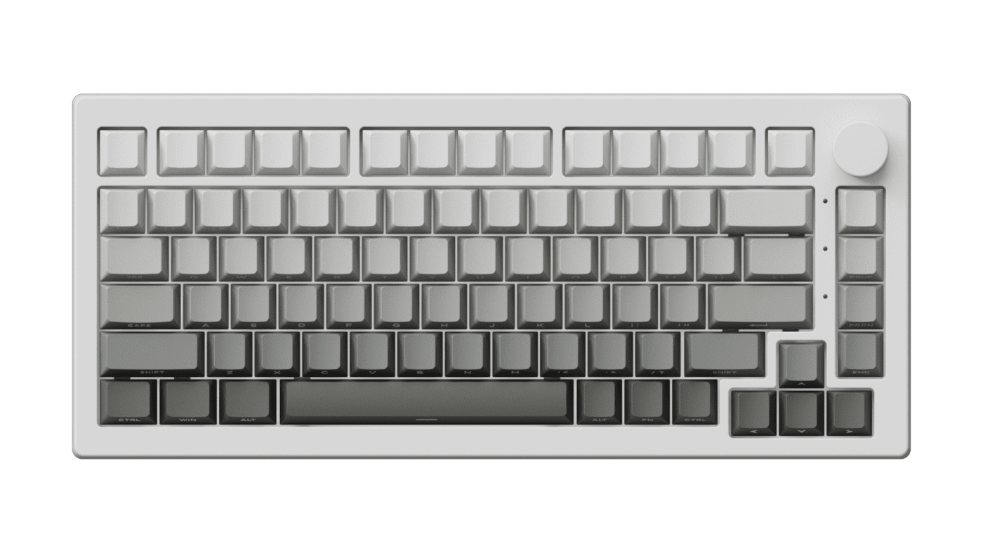 Bàn phím cơ AKKO 5075 V3 White&Pink Gradient – AKKO.VN