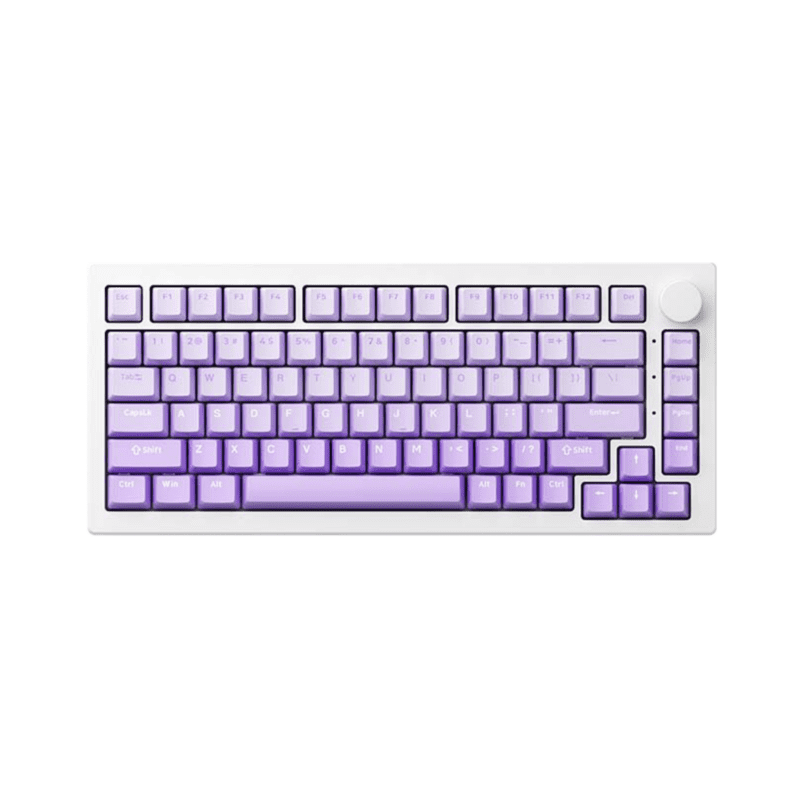 Bàn phím cơ AKKO 5075 V3 White&Purple Gradient – AKKO.VN
