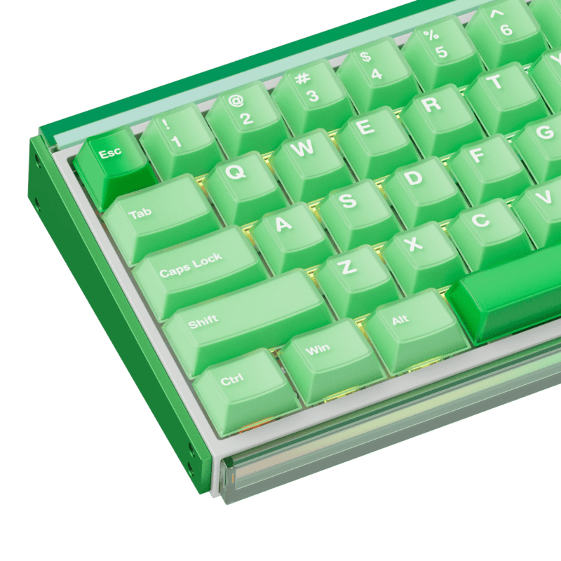 Bàn phím cơ AKKO Ray68 Misty Green – AKKO.VN