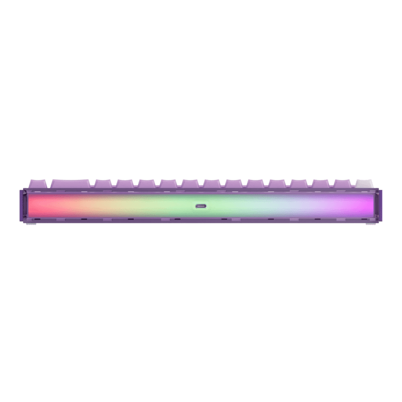 Bàn phím cơ AKKO Ray68 Misty Purple & White – AKKO.VN