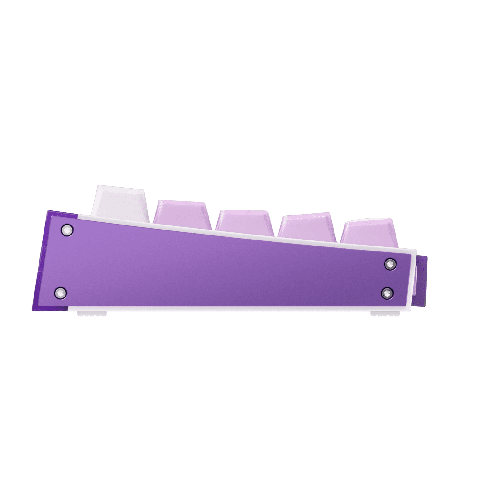 Bàn phím cơ AKKO Ray68 Misty Purple & White – AKKO.VN