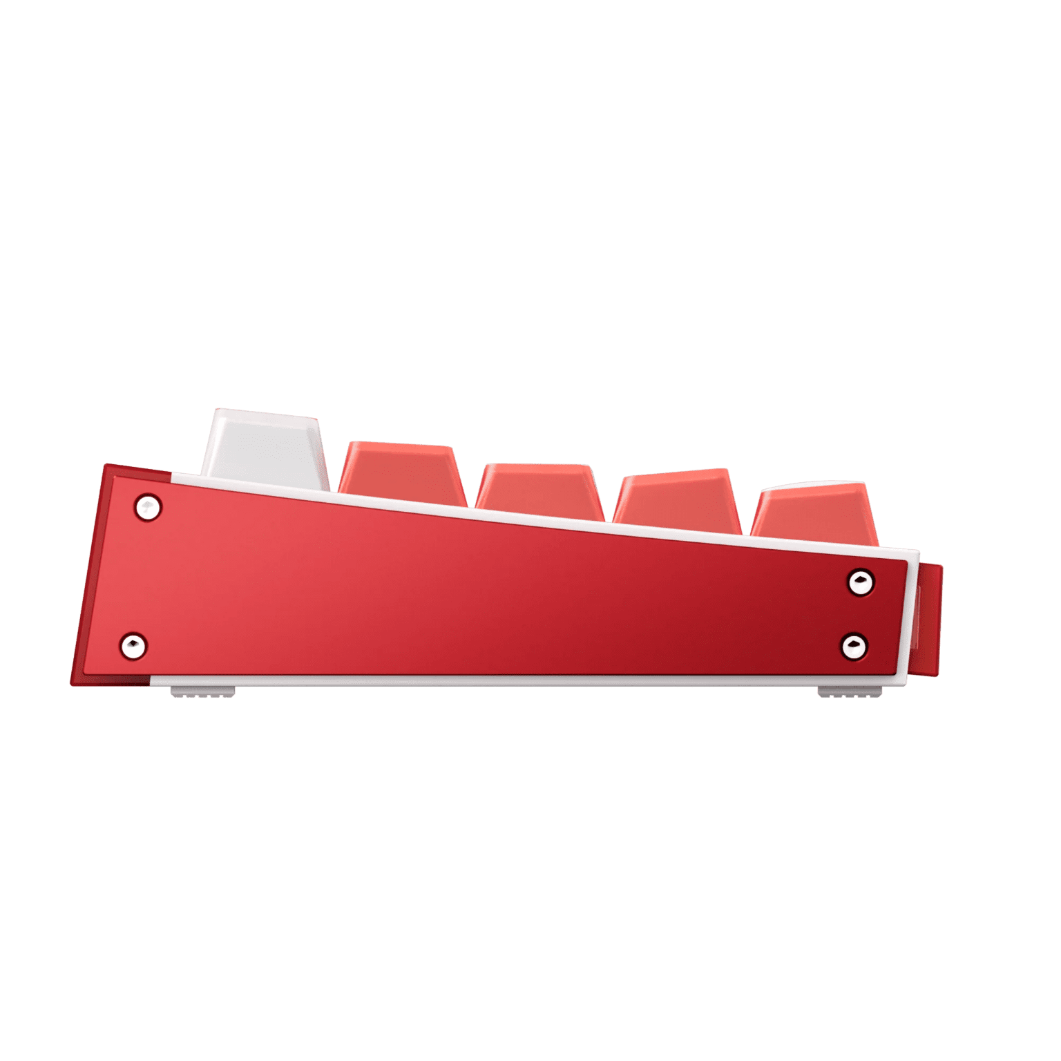 Bàn phím cơ AKKO Ray68 Misty Red & White – AKKO.VN