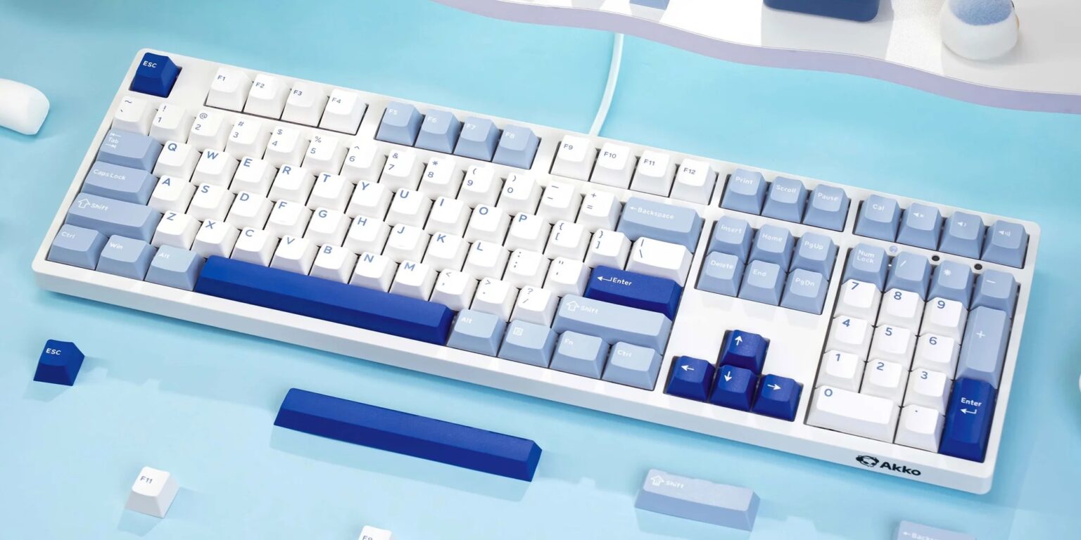 Bàn phím AKKO 3108 V3 Glacier (Hotswap/USB Type-C/White Led) – AKKO.VN